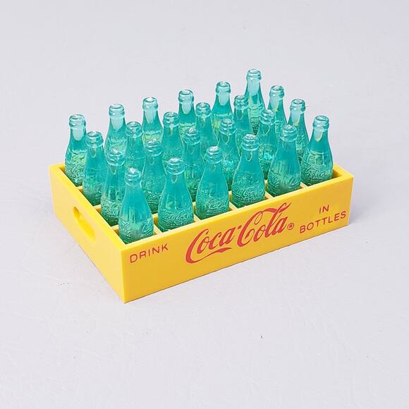 Coca Cola | Accents | Vintage Coca Cola 24 Miniature Coke Bottles In ...